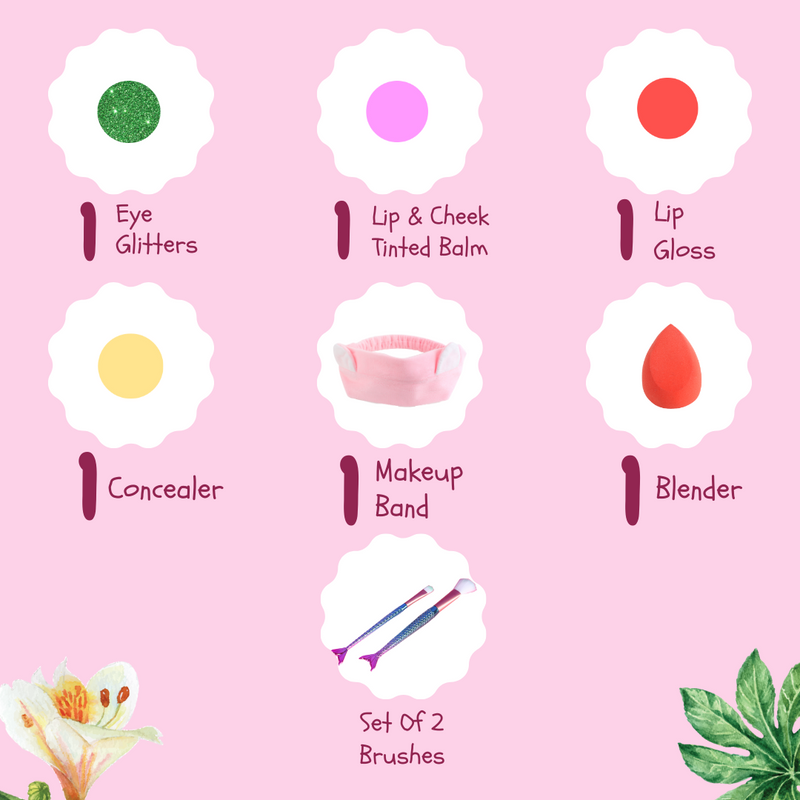 Glow-Up Beauty Kit for Kids | Whimsy India