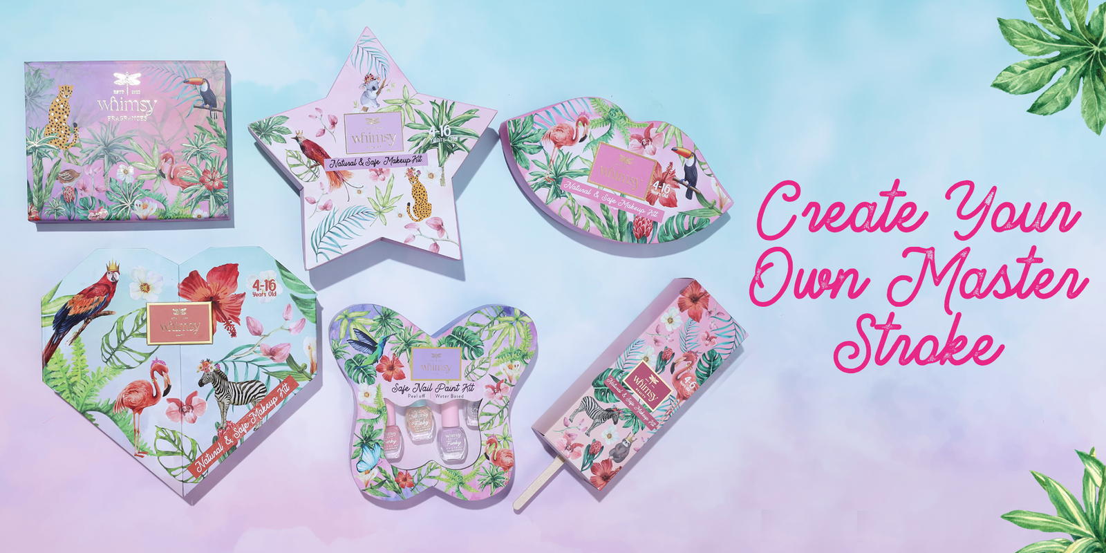 Shop the Latest Master Makeup Kits Collection from WhimsyIndia