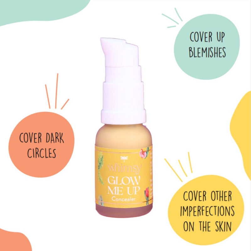 Glow Me Up Concealer | Whimsy india Concealer | Confidence Booster